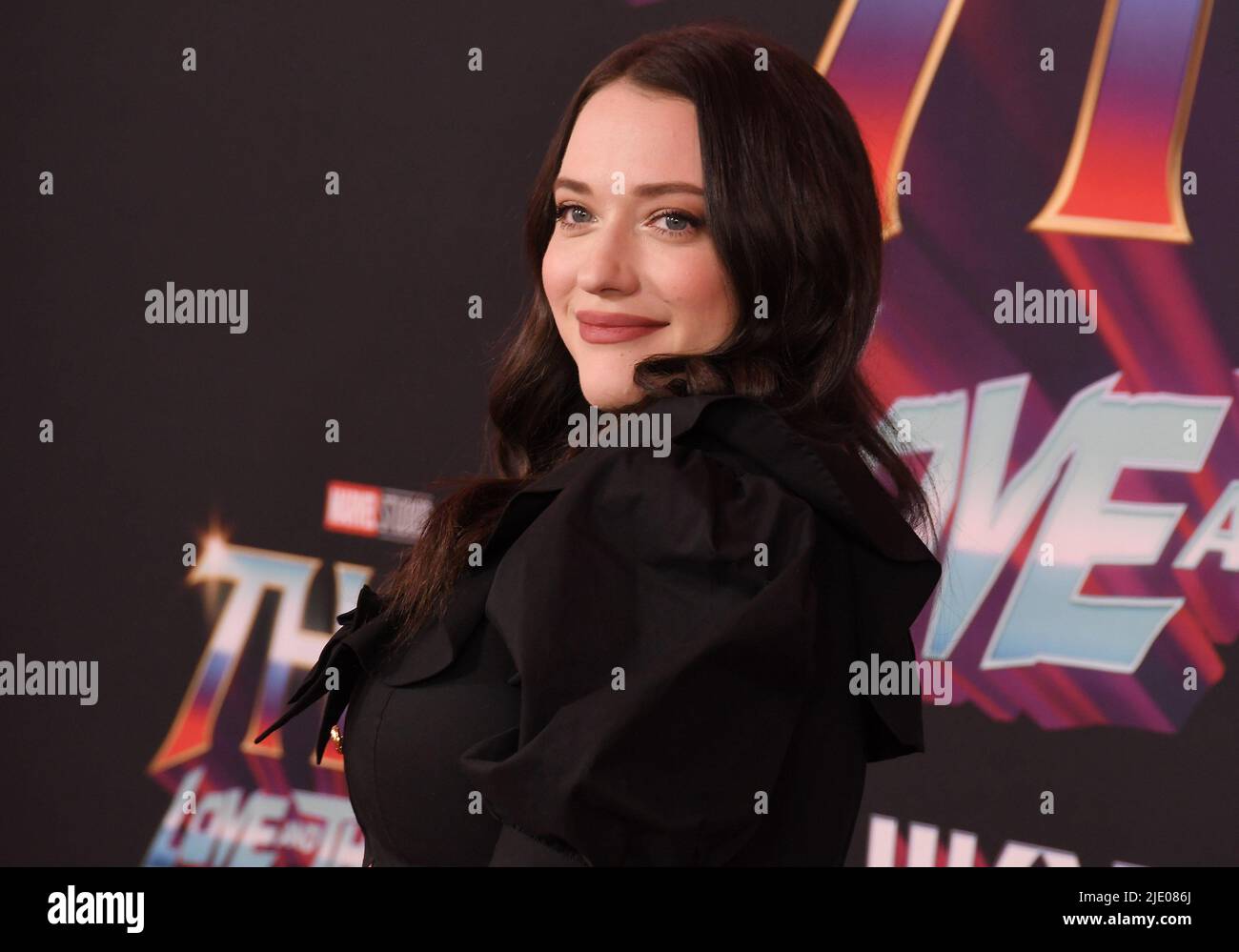 California, US, 23/06/2022, Kat Dennings arrives at Marvel Studios ...