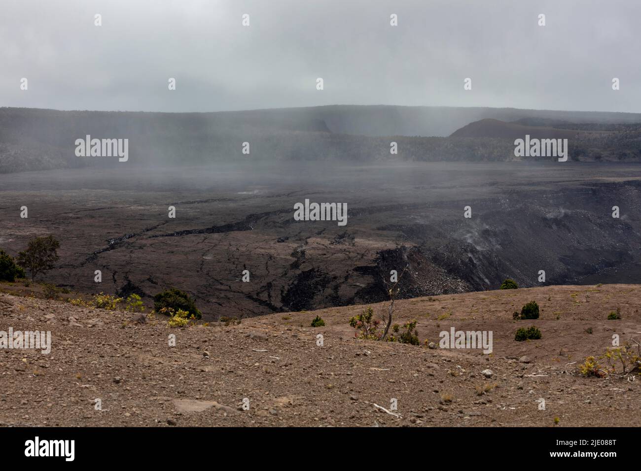 Active eruption, Kilauea volcano, Hawai'i Volcanoes National Park, Big ...
