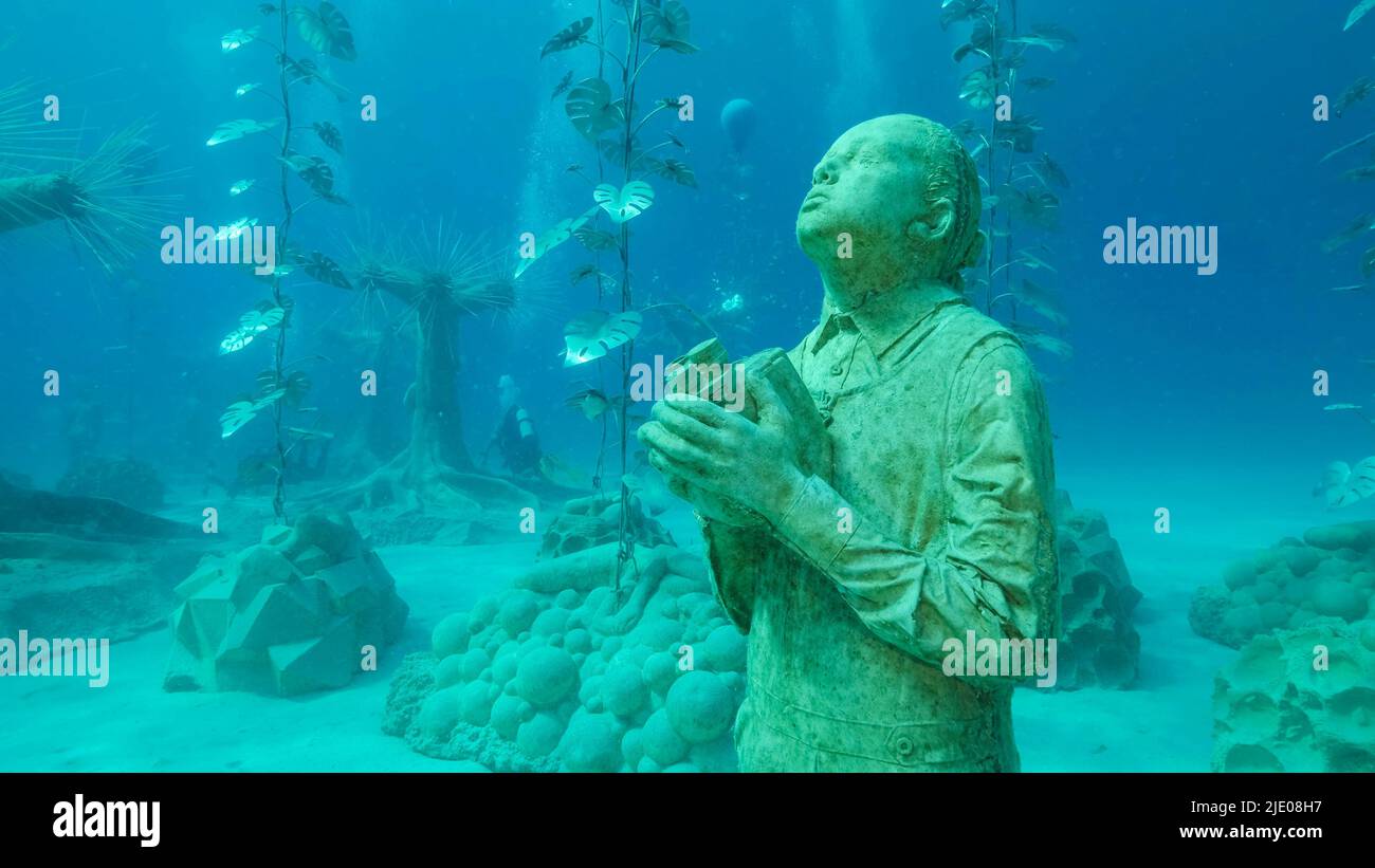Mediterranean Sea, Cyprus. 24th June, 2022. Museum of Underwater ...