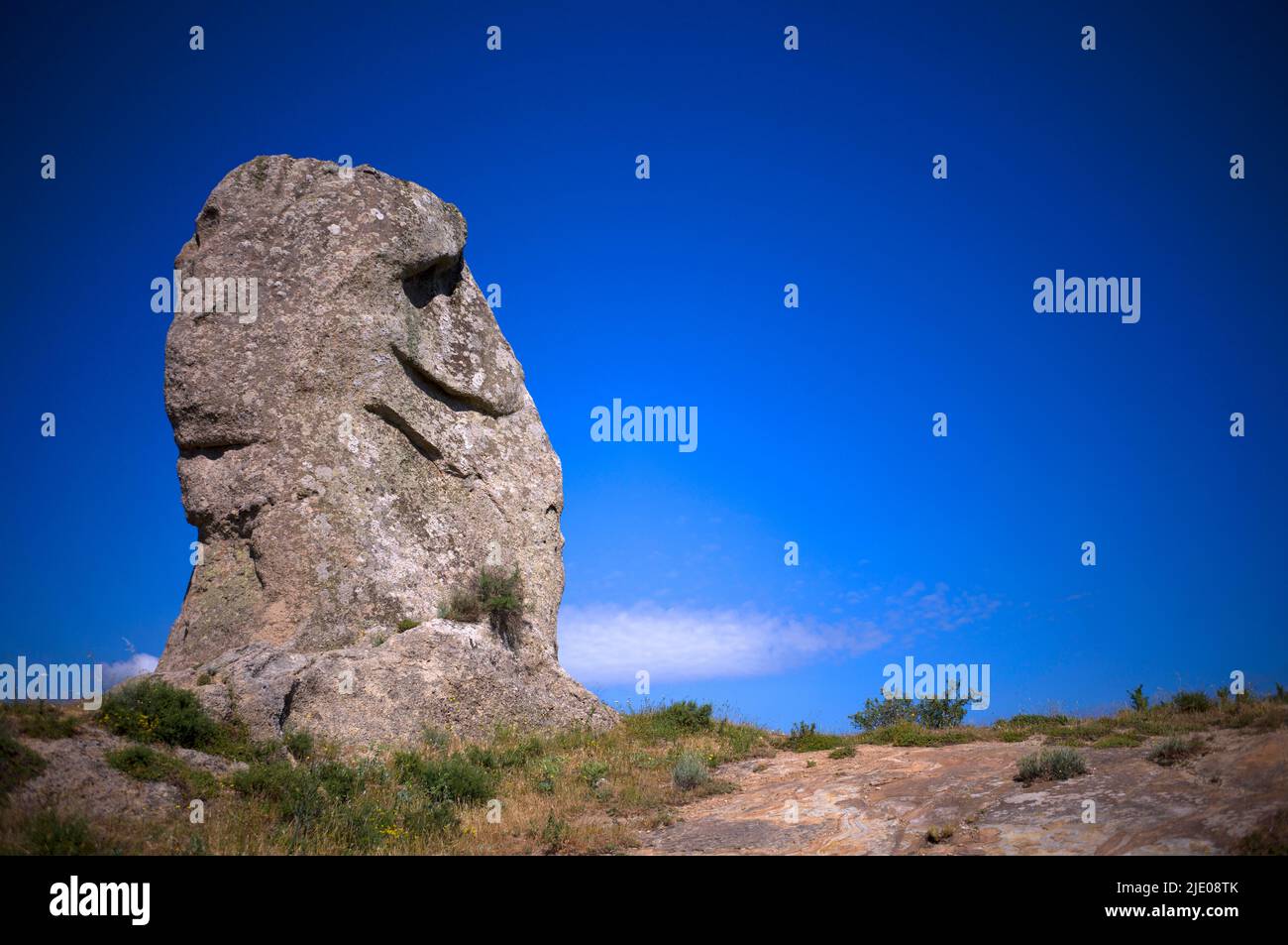 Porta, Gate, Rock of Altipiano dell' Argimusco, Sicily, Italy Stock ...