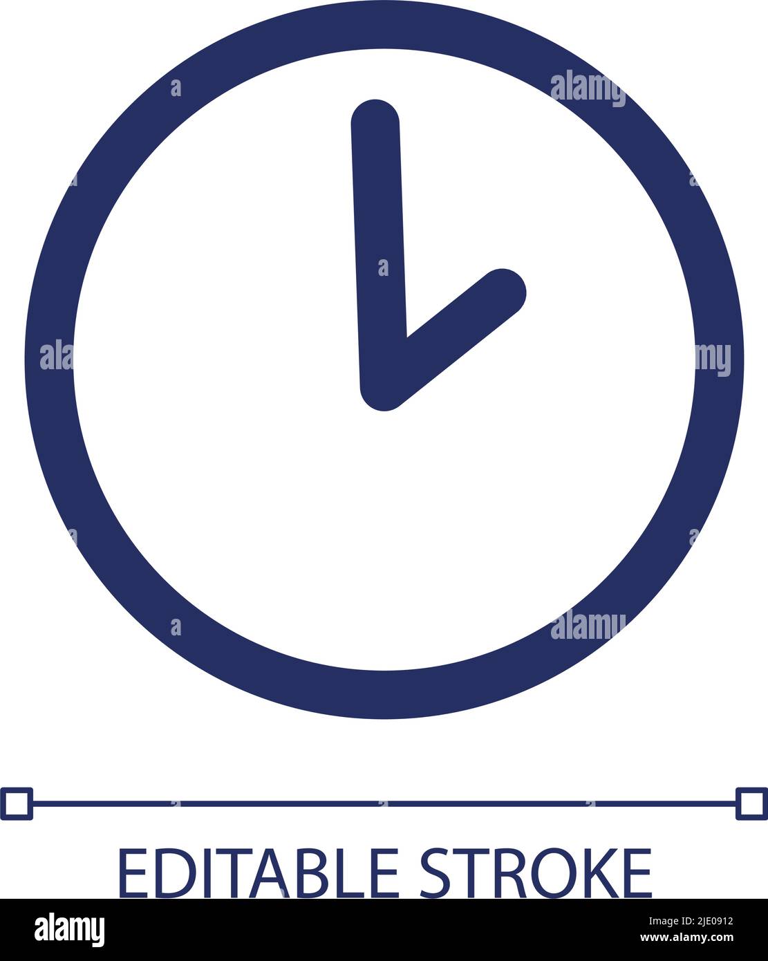 Working hours linear ui icon Stock Vector Image & Art - Alamy