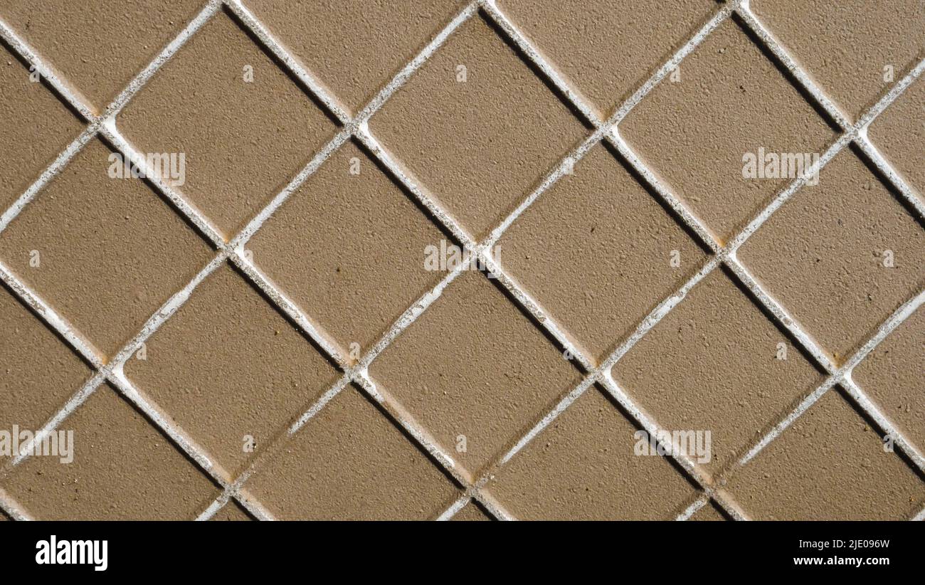 Esthetic pattern stone wall, square pattern wall, design element with ...