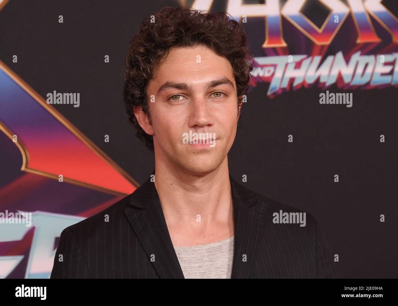 Los Angeles, USA. 23rd June, 2022. Luke Brandon Field arrives at Marvel ...