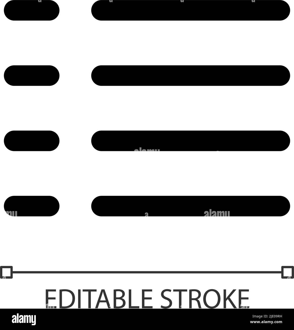 Playlist interface icon simple Cut Out Stock Images & Pictures - Alamy