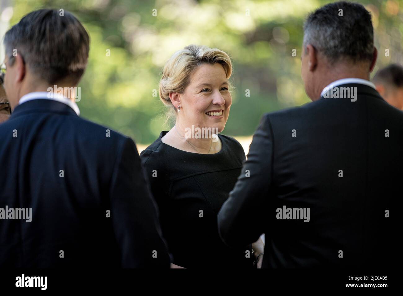 Berlin, Germany. 24th June, 2022. Franziska Giffey (SPD), Governing ...