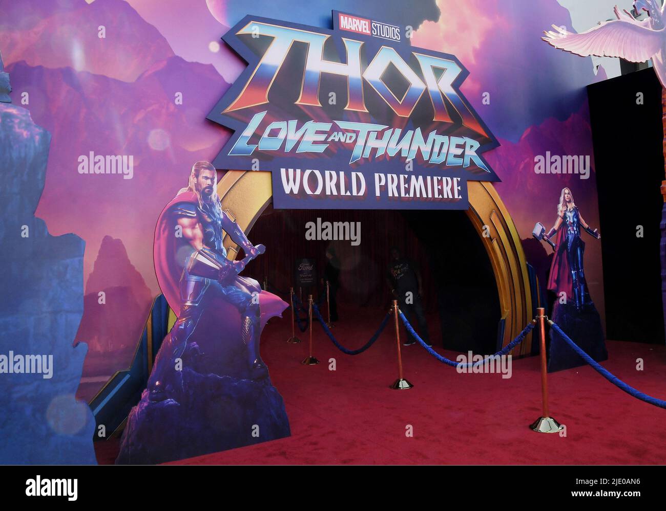 Los Angeles, USA. 23rd June, 2022. Atmosphere at Marvel Studios' THOR ...