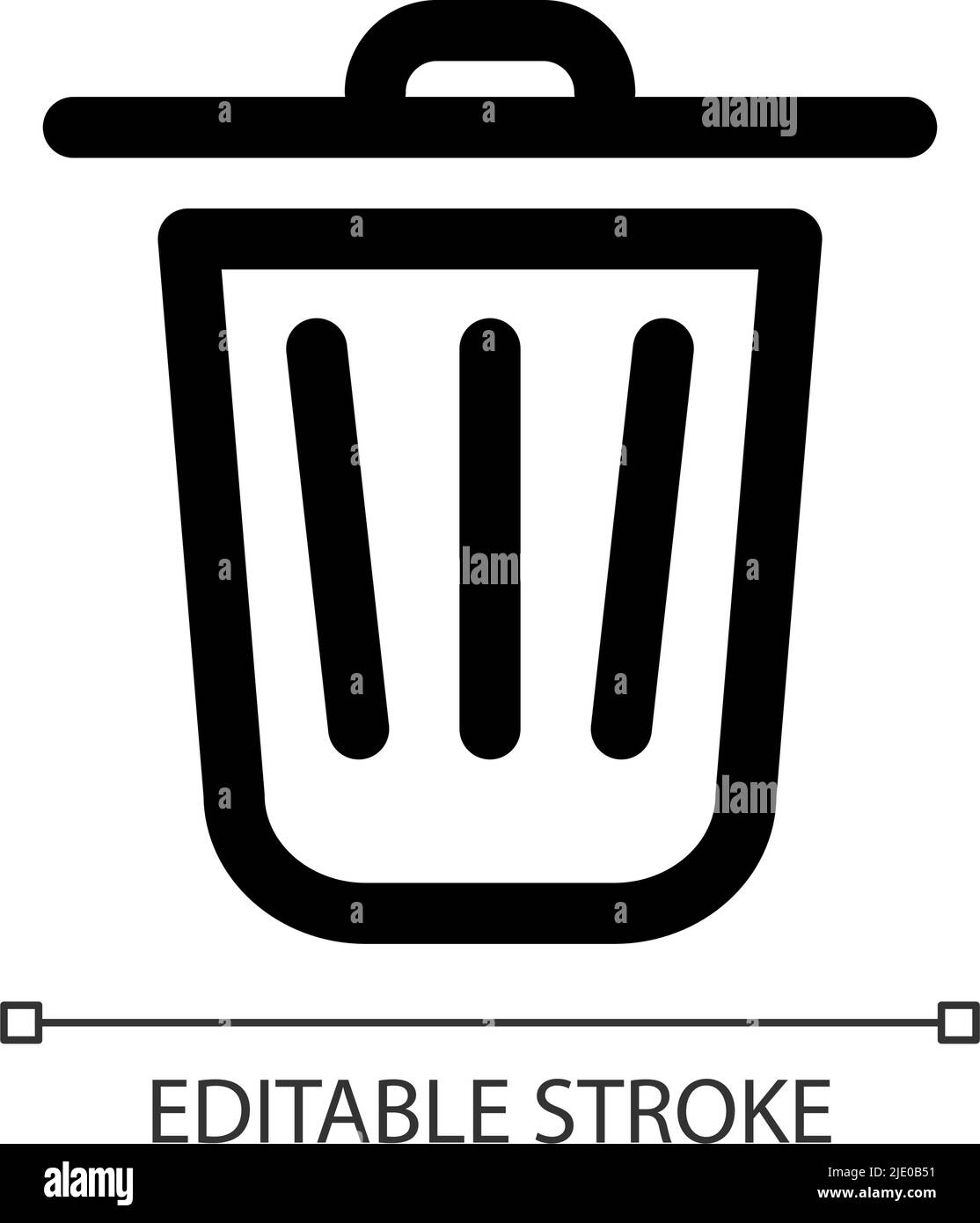 Delete user outline white Cut Out Stock Images & Pictures - Alamy