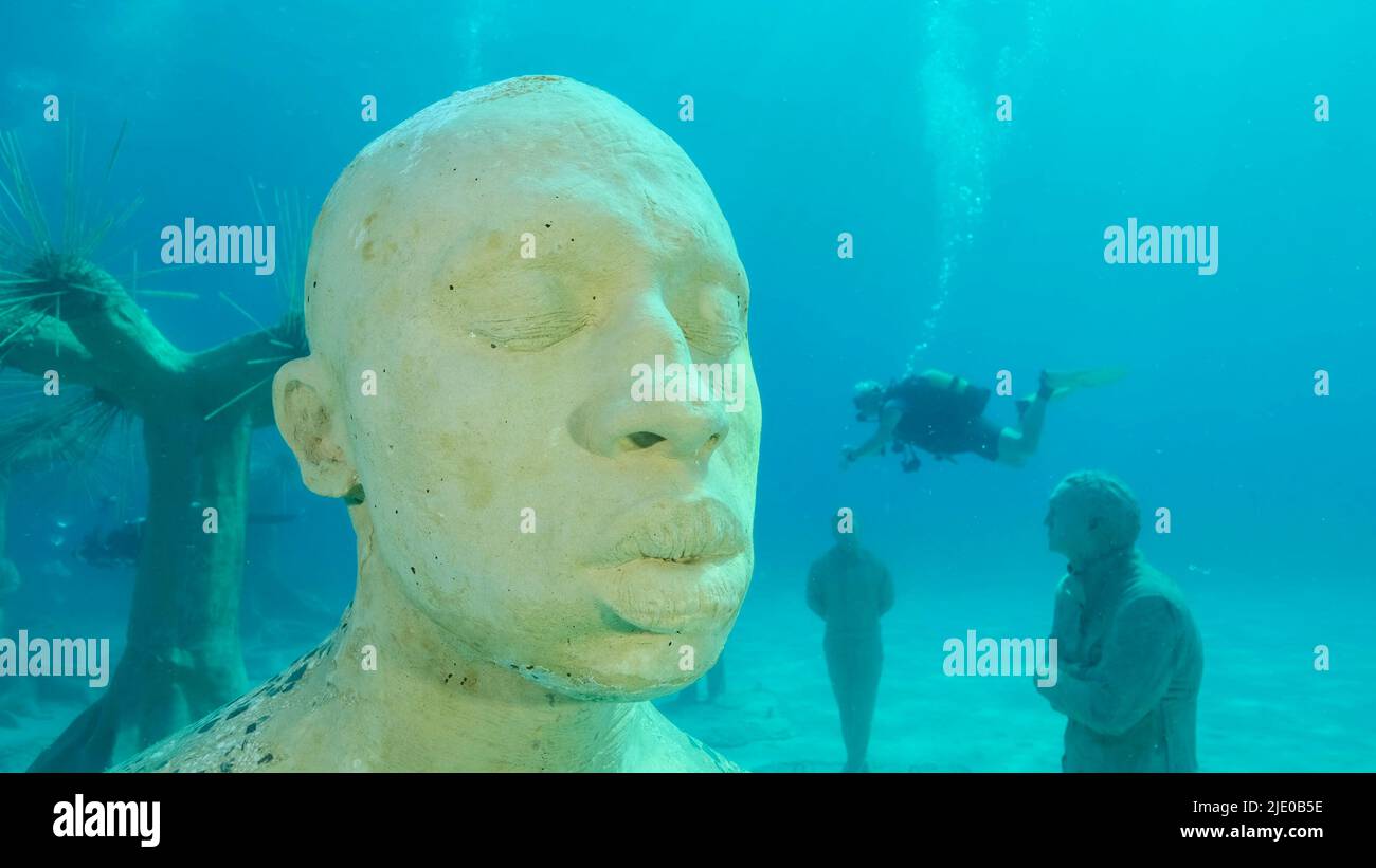 Mediterranean Sea, Cyprus. 24th June, 2022. Museum of Underwater ...