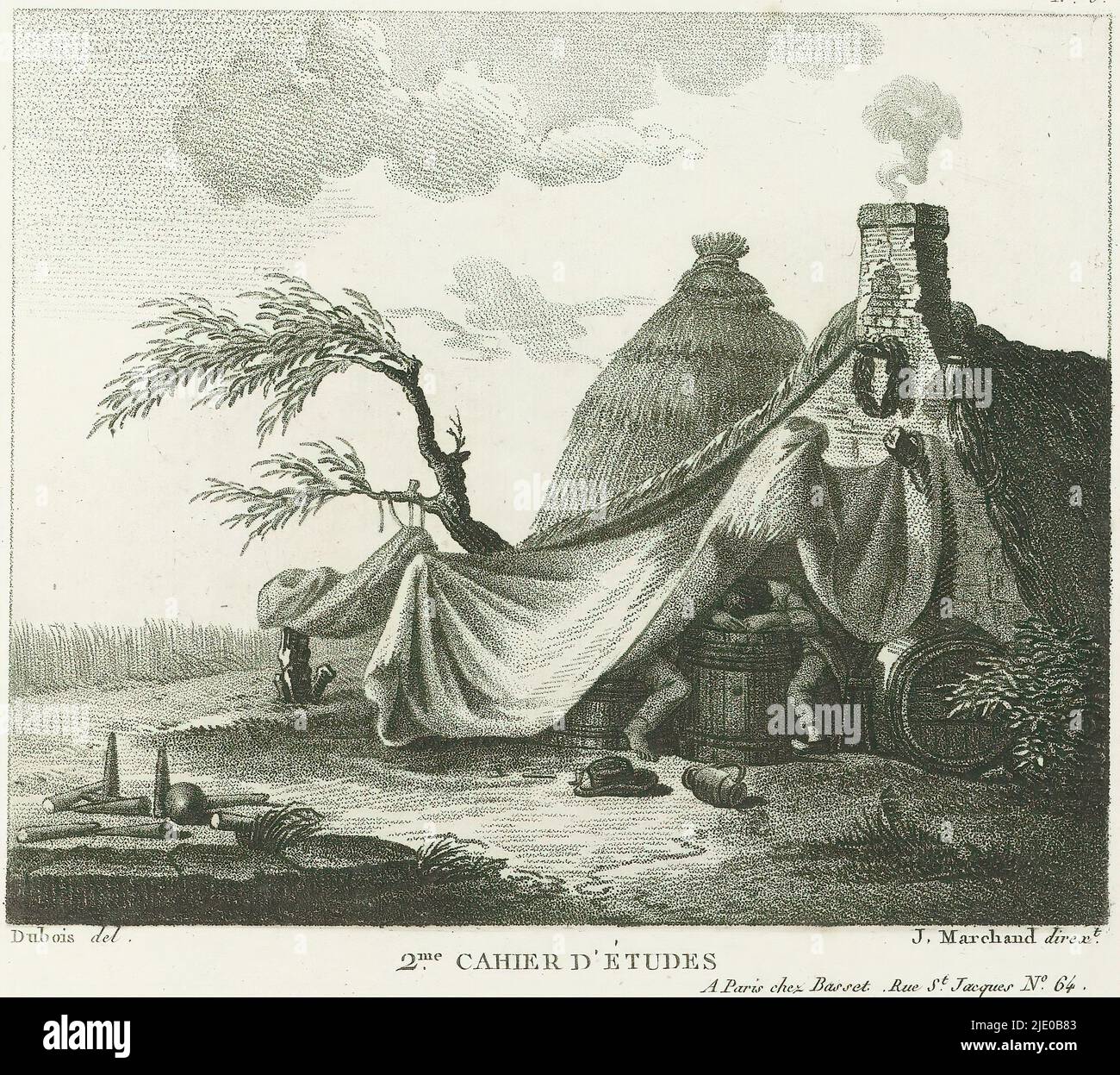 Title print for a series of drawing examples, Drawing examples, second ...