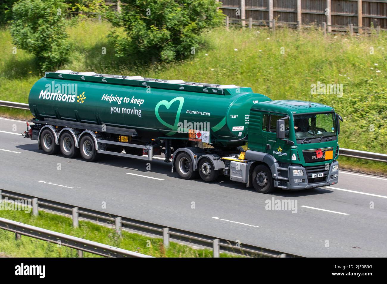 Morrisons truck hi-res stock photography and images - Alamy