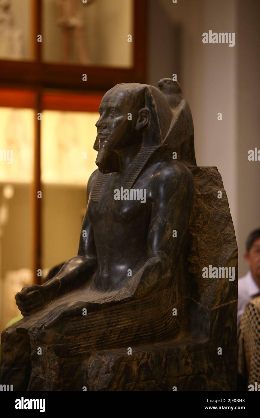 Pieces of the Egyptian Museum Stock Photo - Alamy