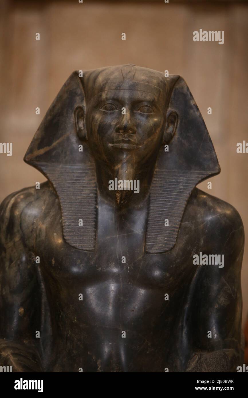 Pieces of the Egyptian Museum Stock Photo - Alamy