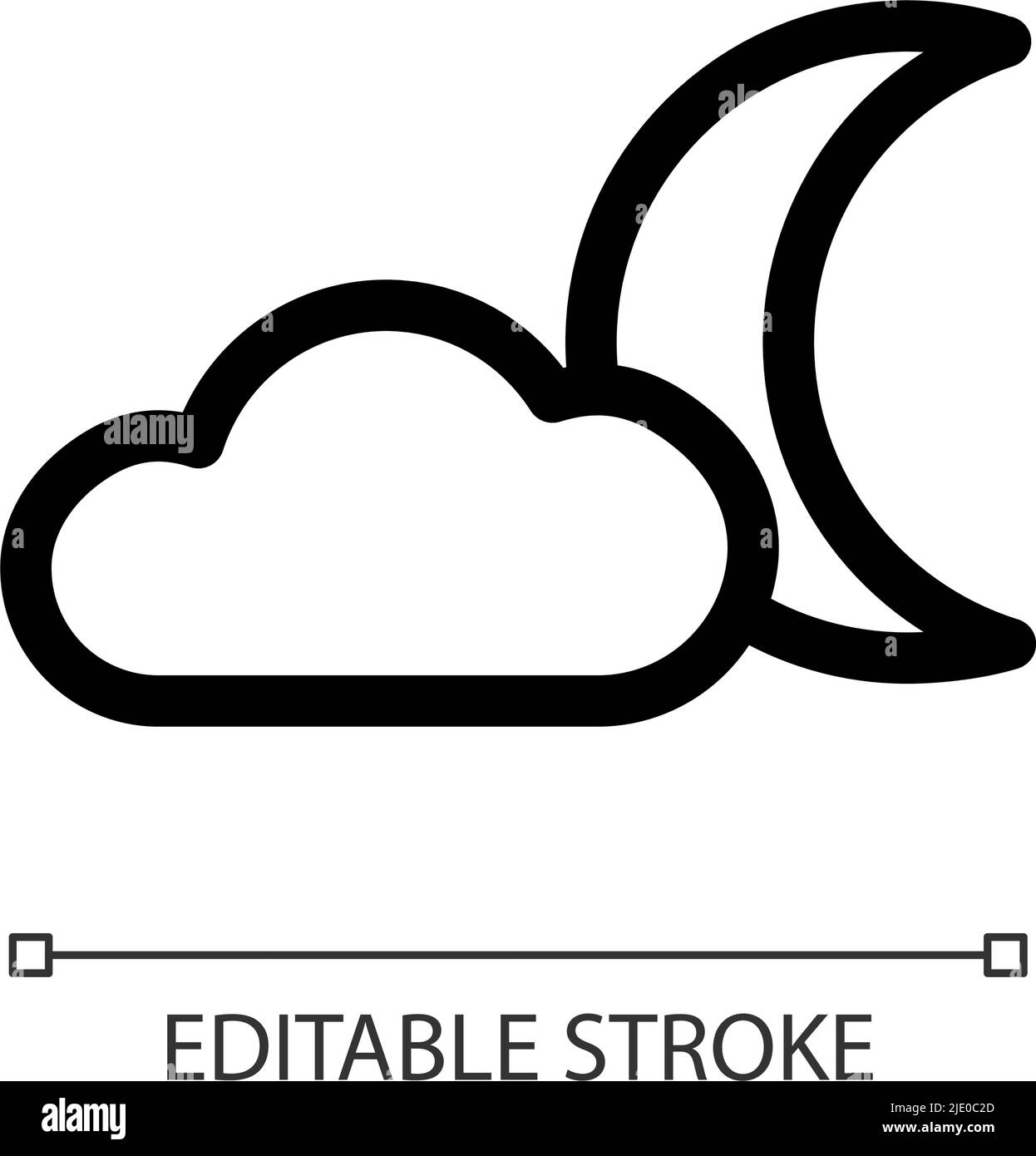 Night bedtime mobile phone Stock Vector Images - Alamy