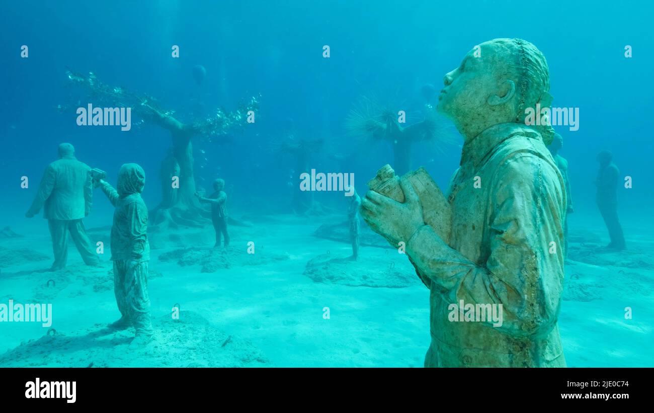 Mediterranean Sea, Cyprus. 24th June, 2022. Museum of Underwater ...