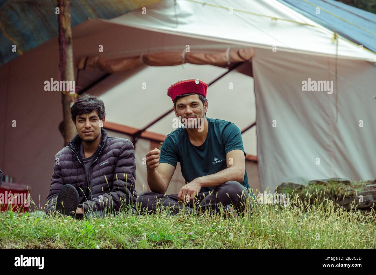 Himalayan village people hi-res stock photography and images - Alamy