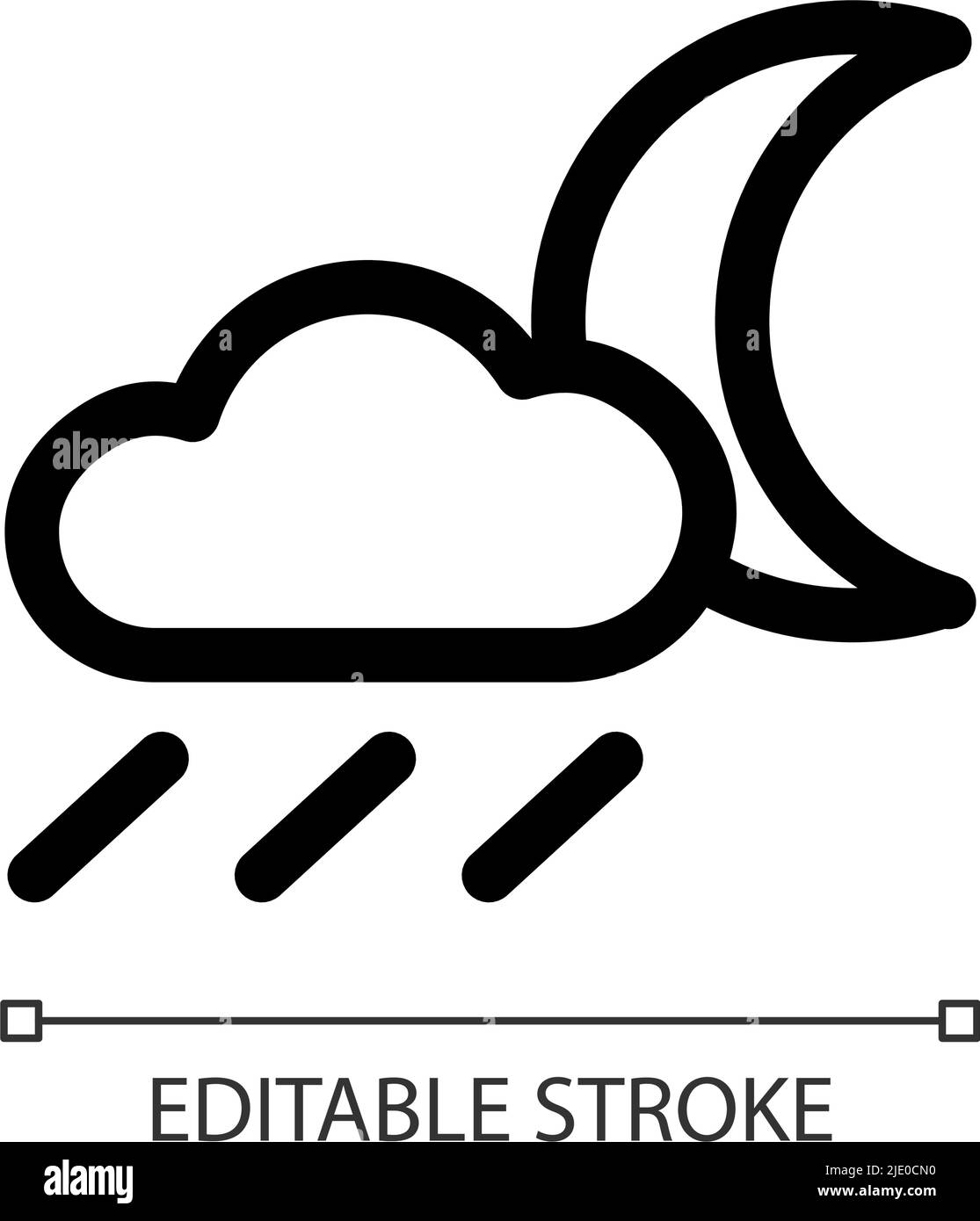 Night bedtime mobile phone Stock Vector Images - Alamy