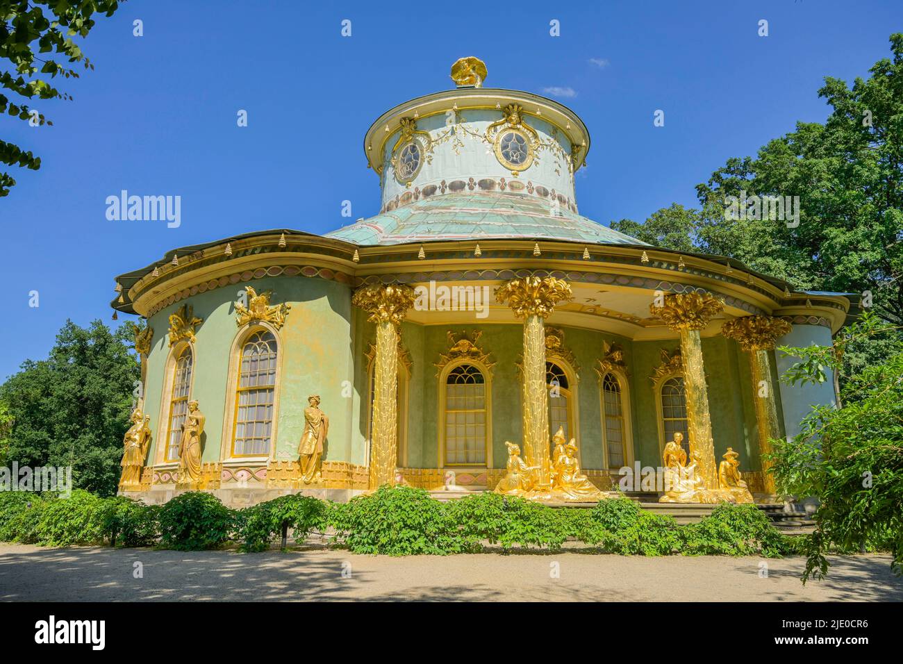 Chinese Tea House, Sanssouci Palace Park, Potsdam, Brandenburg, Germany ...