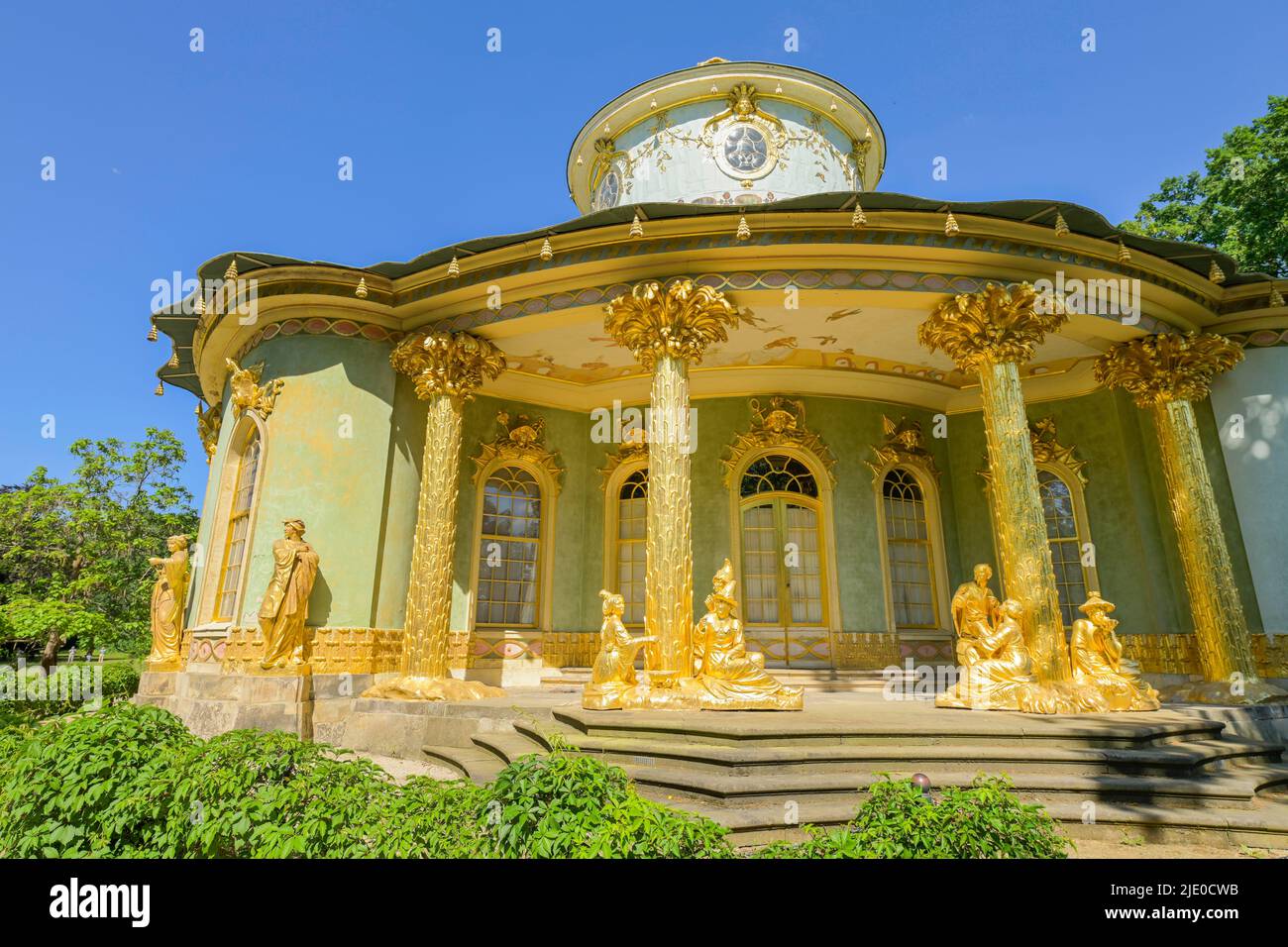 Chinese Tea House, Sanssouci Palace Park, Potsdam, Brandenburg, Germany ...