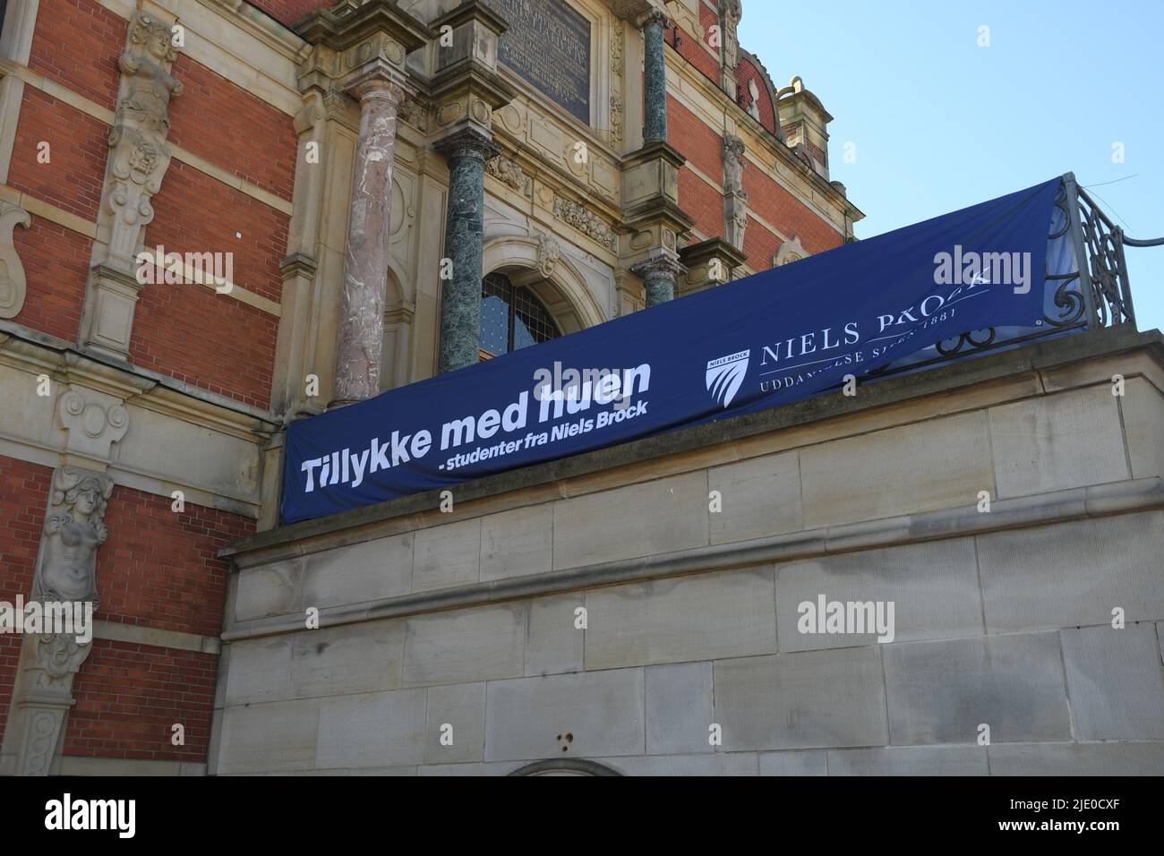 Copenhagen /Denmark/24 June 2022/Denmark's students celebrat thier ...