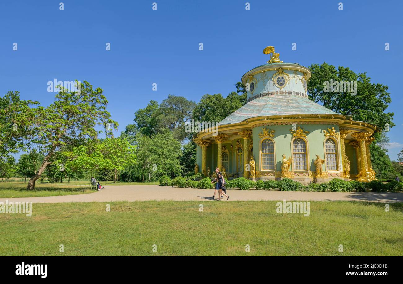 Chinese Tea House, Sanssouci Palace Park, Potsdam, Brandenburg, Germany ...