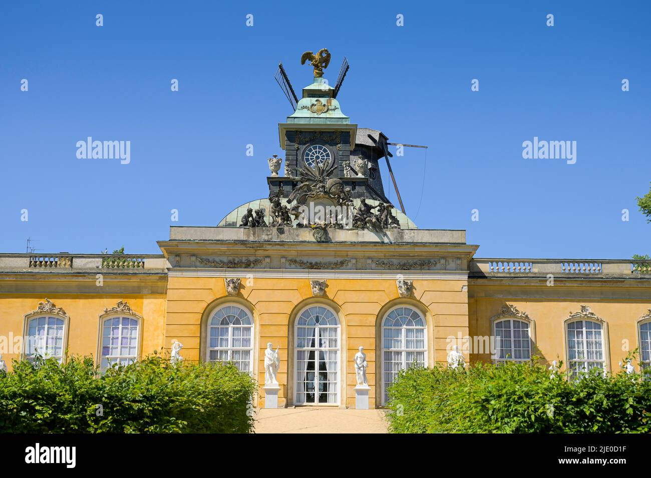 New Chambers, Sanssouci Palace Park, Potsdam, Brandenburg, Germany ...