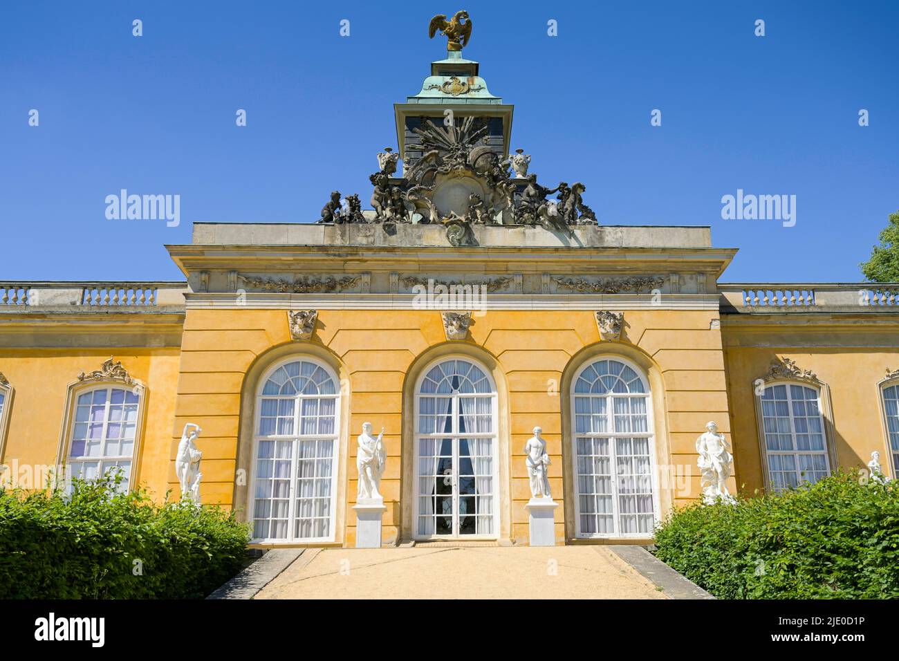 New Chambers, Sanssouci Palace Park, Potsdam, Brandenburg, Germany ...