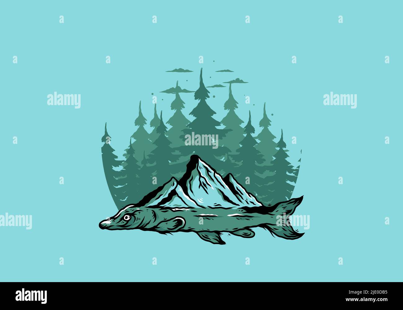 Arapaima Stock Vector Images - Alamy