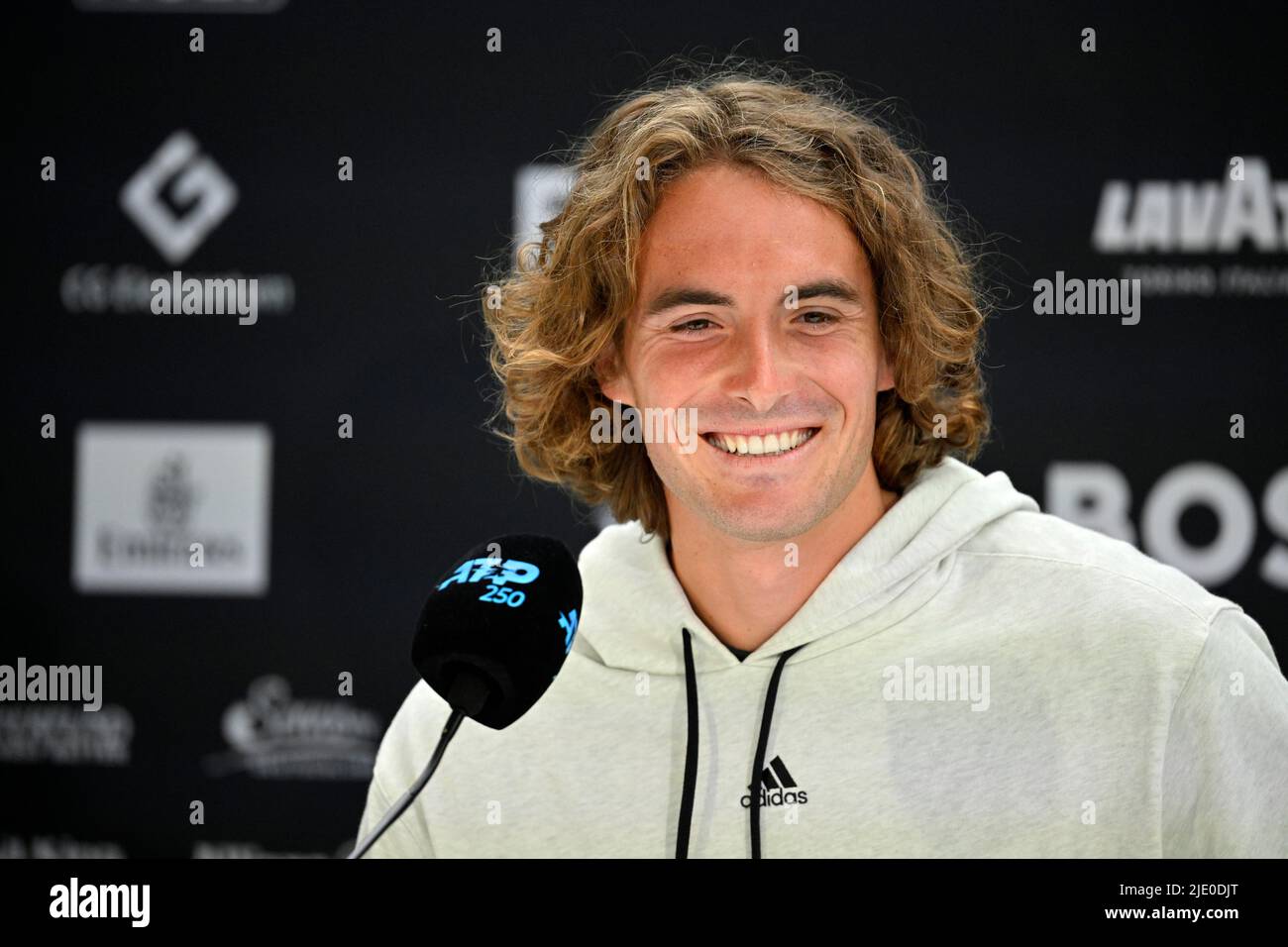 Tennis, Press Conference PK with Stefanos Tsitsipas (GRE), BOSS Open ...