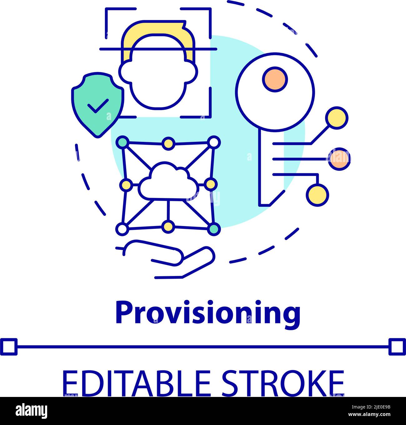 Provisioning concept icon Stock Vector Image & Art - Alamy