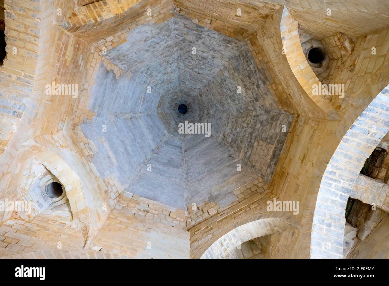 Roman kitchens building. The Royal Abbey of Our Lady of Fontevraud was ...