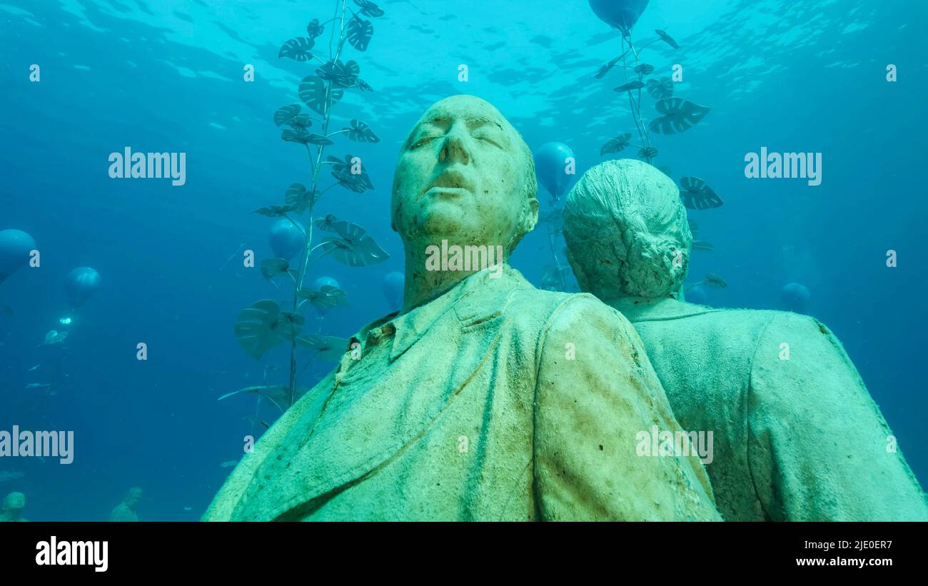 Mediterranean Sea, Cyprus. 24th June, 2022. Museum of Underwater ...