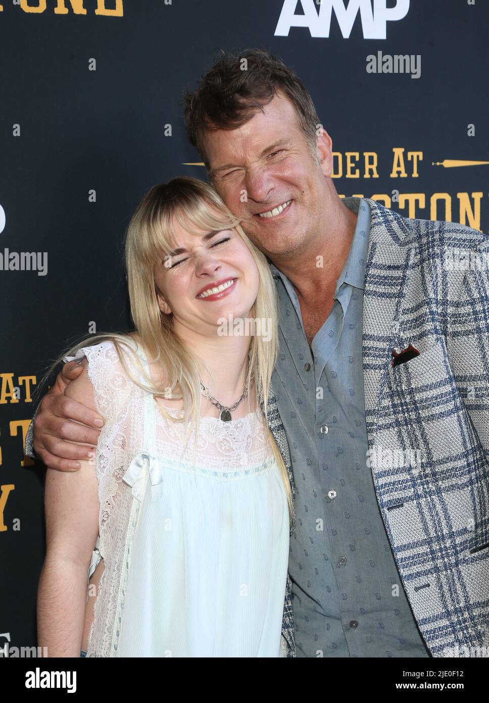 Los Angeles, Ca. 23rd June, 2022. Harlow Jane, Thomas Jane at the ...