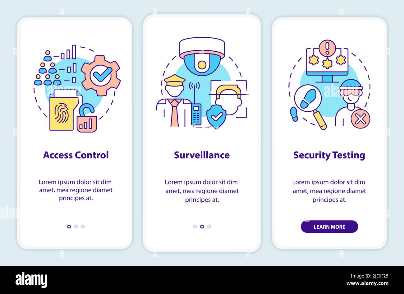 Physical identification Stock Vector Images - Alamy