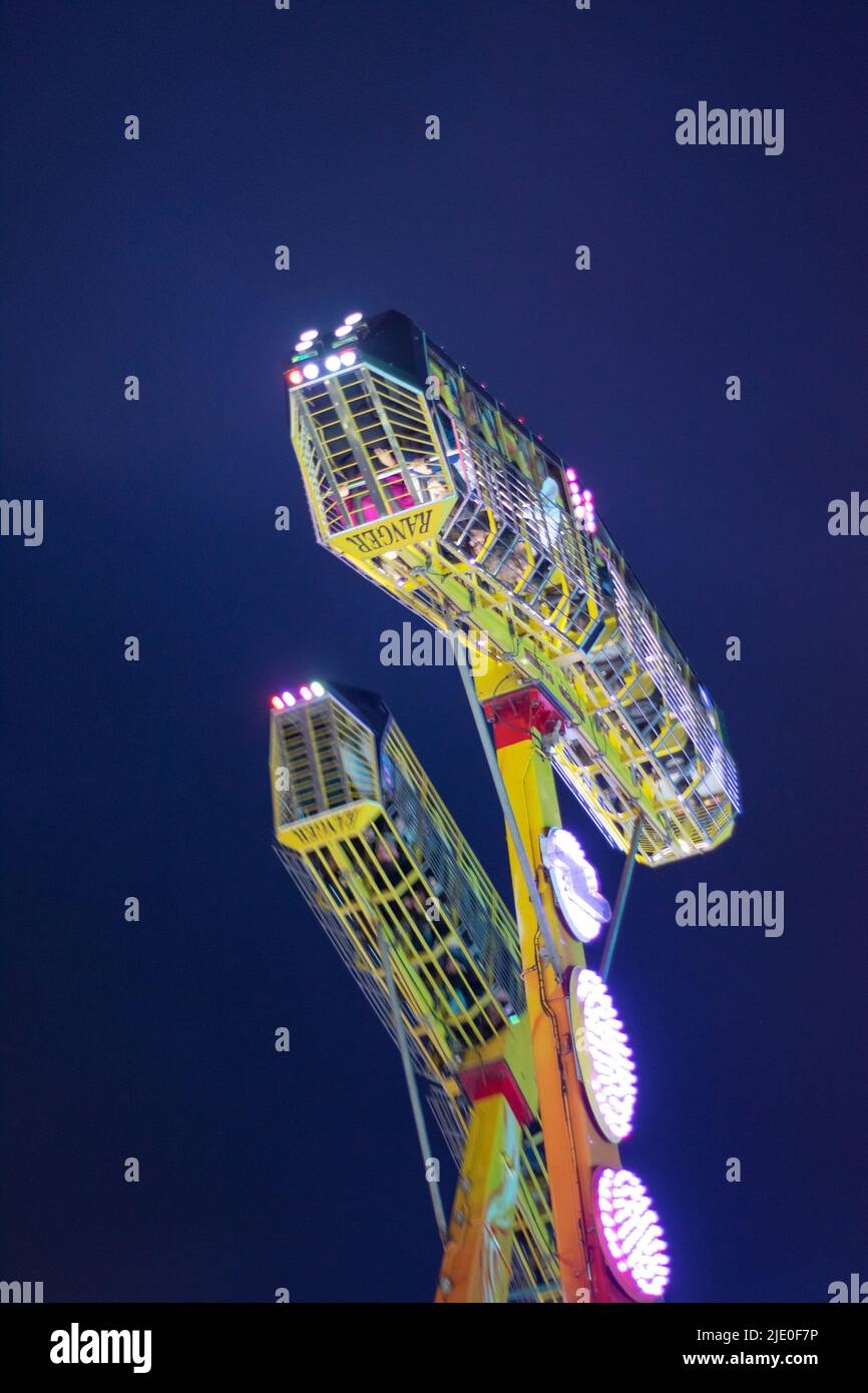 Fun at popular summer fairs, extreme entertainment at popular events ...