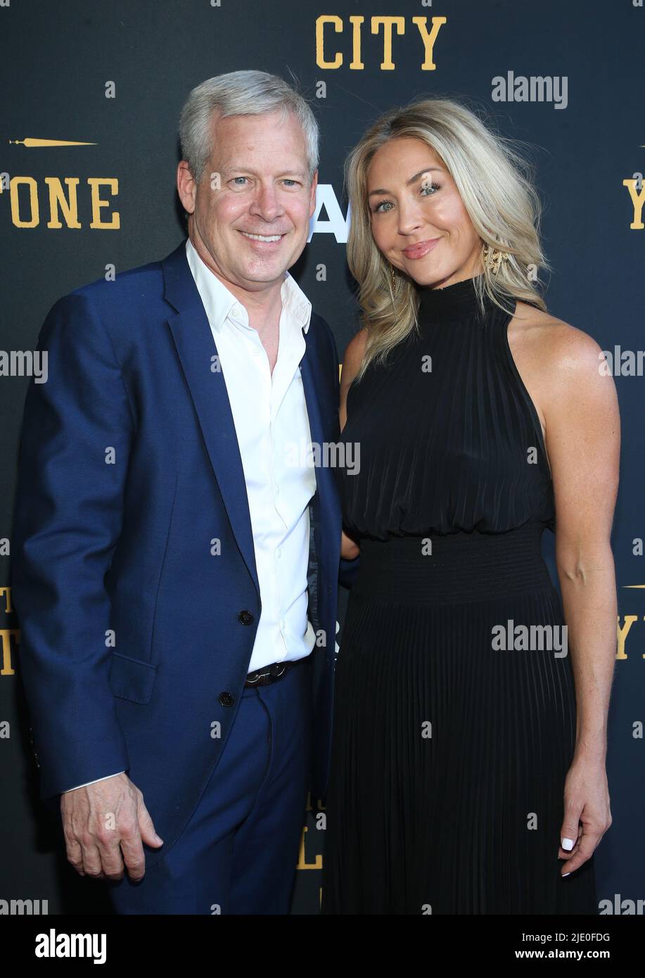 Los Angeles, Ca. 23rd June, 2022. Steve Stagner, Lindsey Fridge at the ...