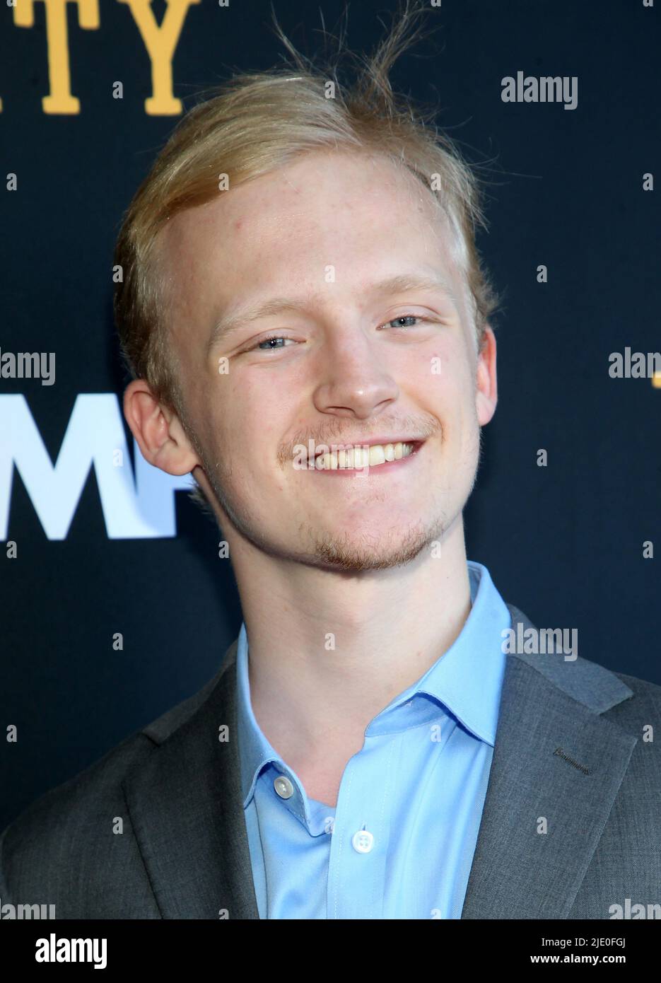 Los Angeles, Ca. 23rd June, 2022. Austin Stagner at the premiere of ...