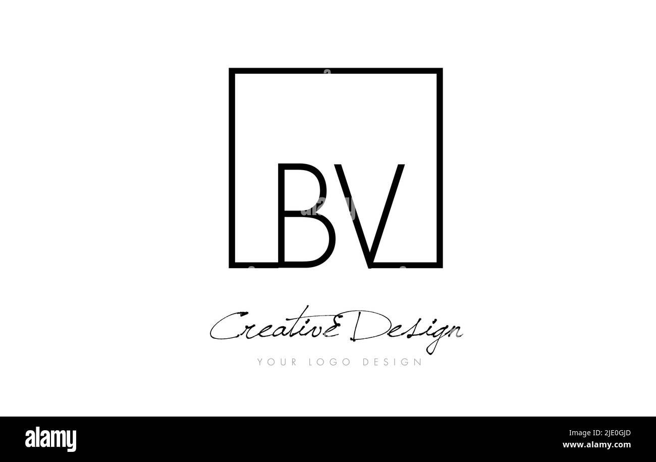 Letter bv vector vectors hi-res stock photography and images - Alamy