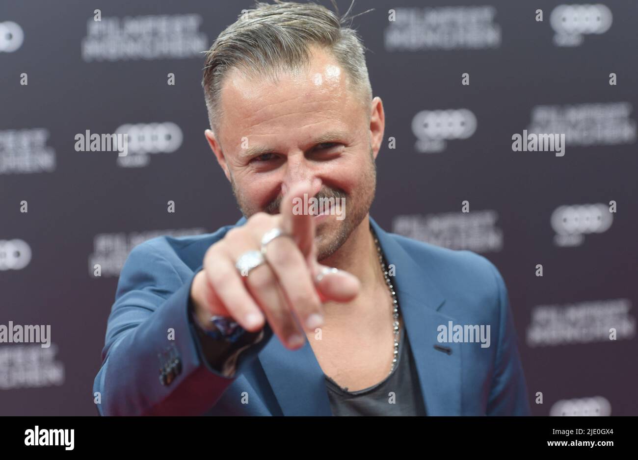 Munich, Germany. 23rd June, 2022. Actor Philipp Hochmair appears on the ...