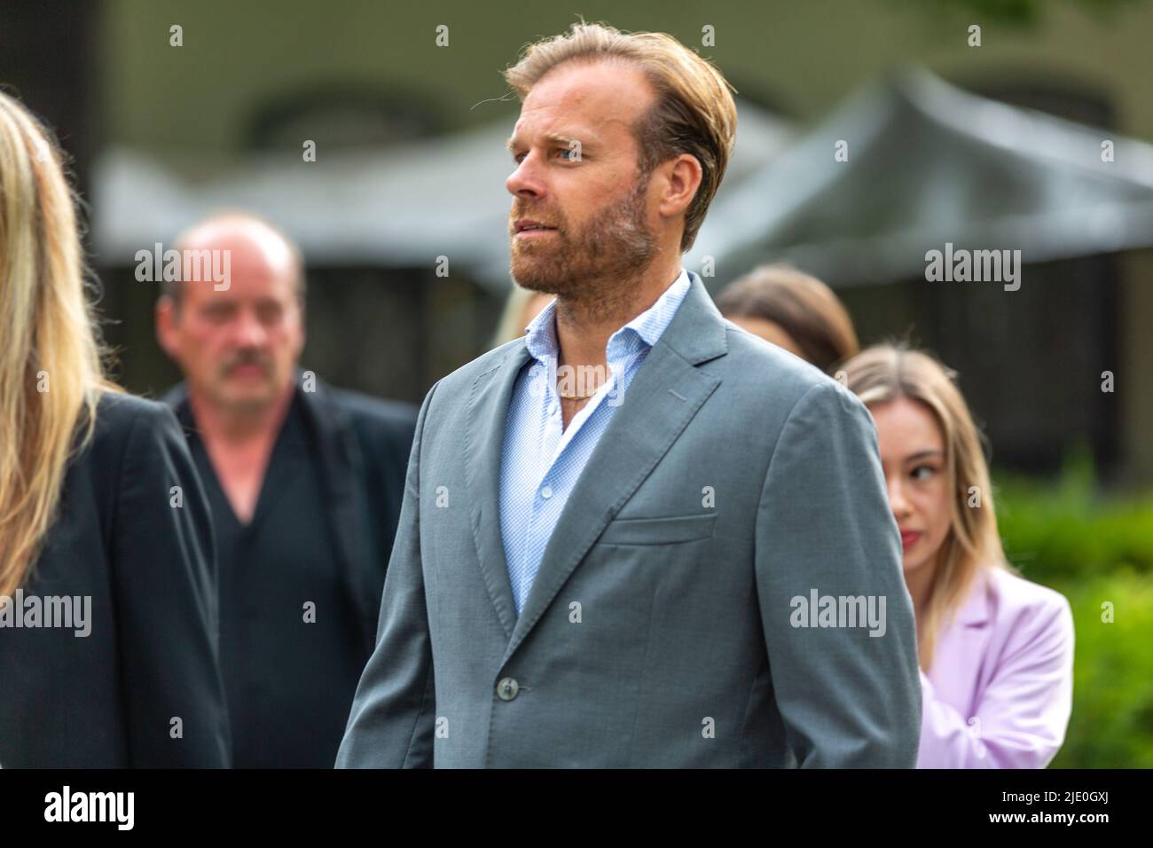 Nicolas Liebart pictured during the ceremony of the presentation of ...