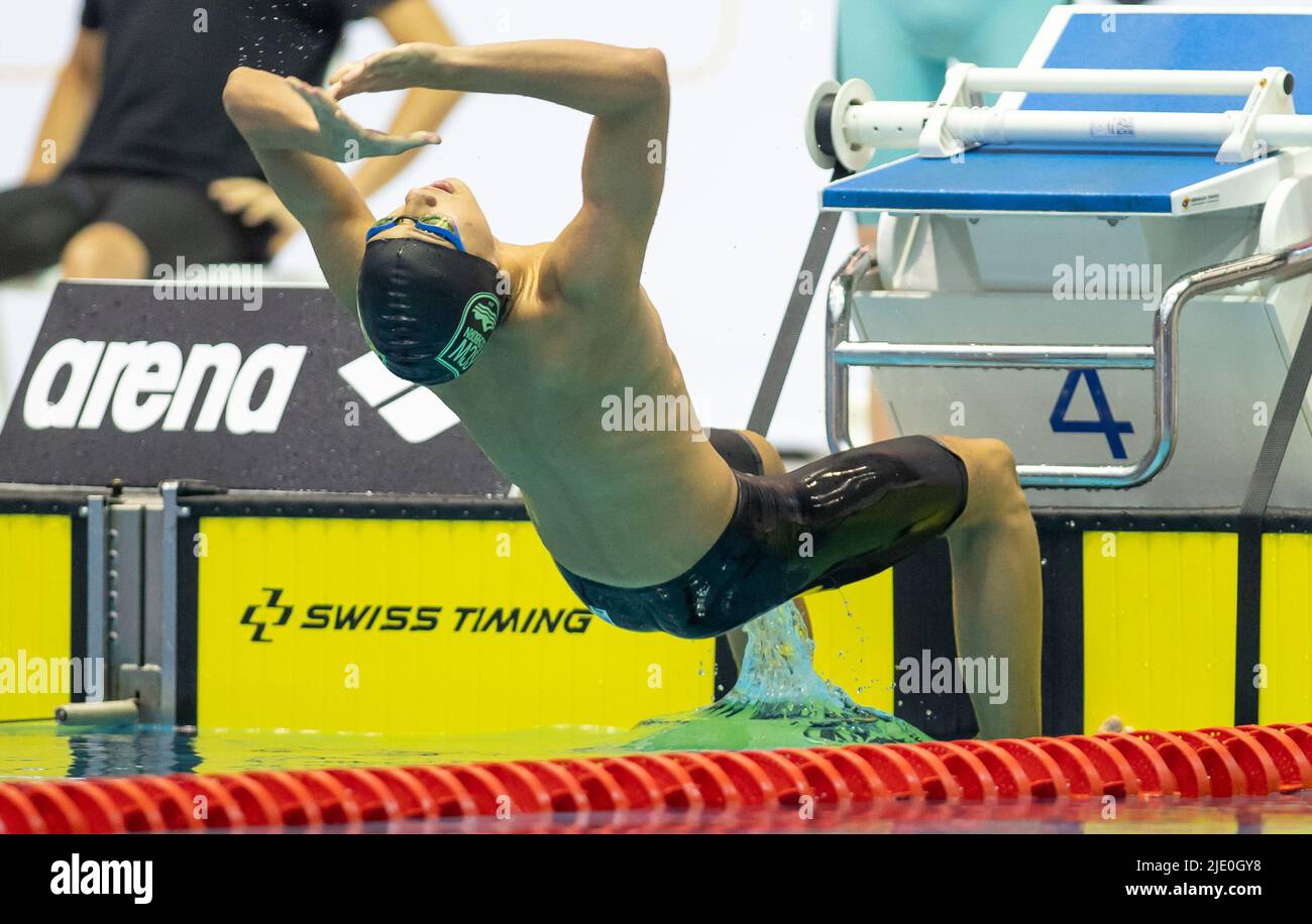 Berlin, Germany. 24th June, 2022. Swimming: German championship ...