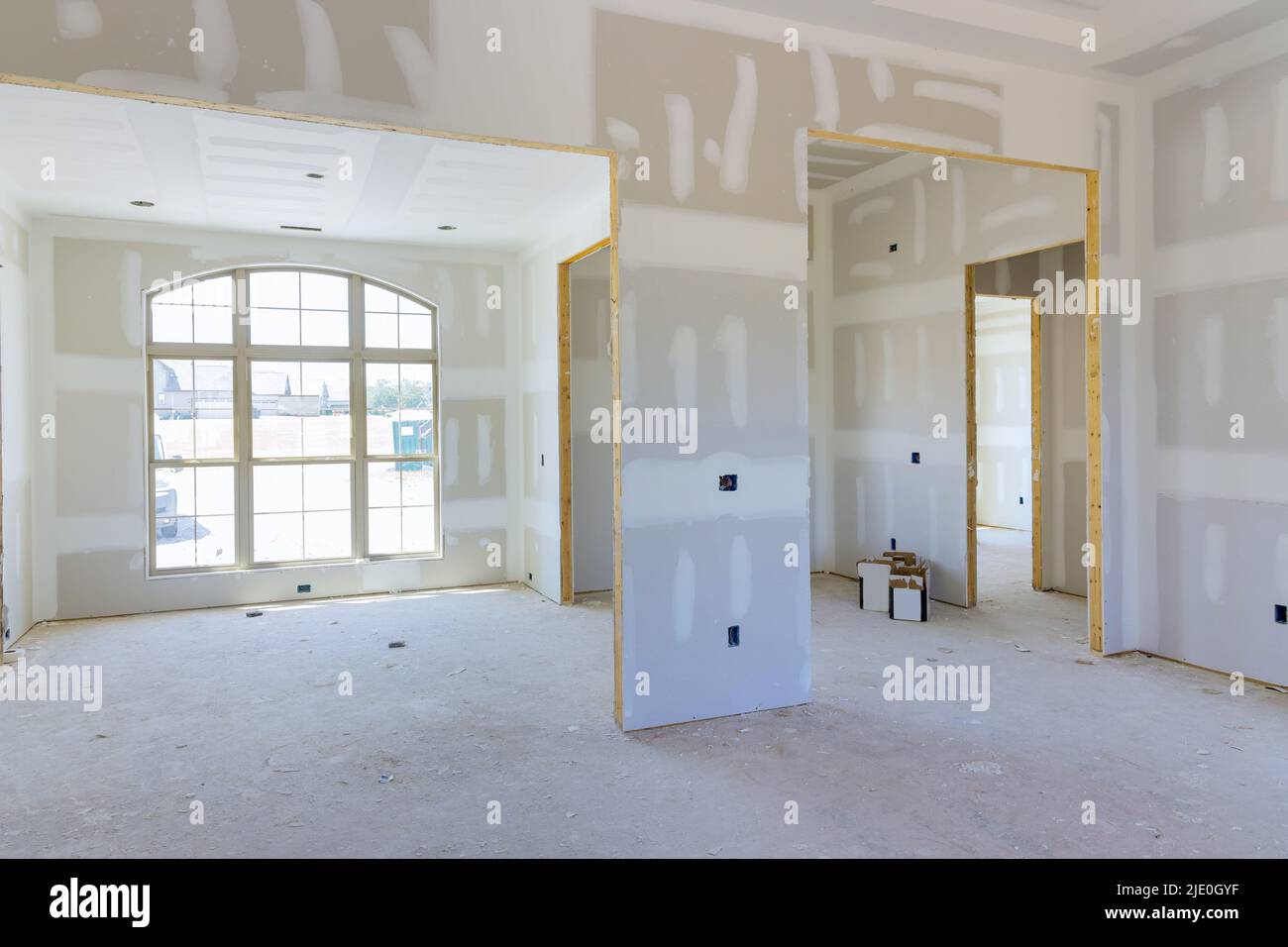 Decorating plasterboard hi-res stock photography and images - Alamy