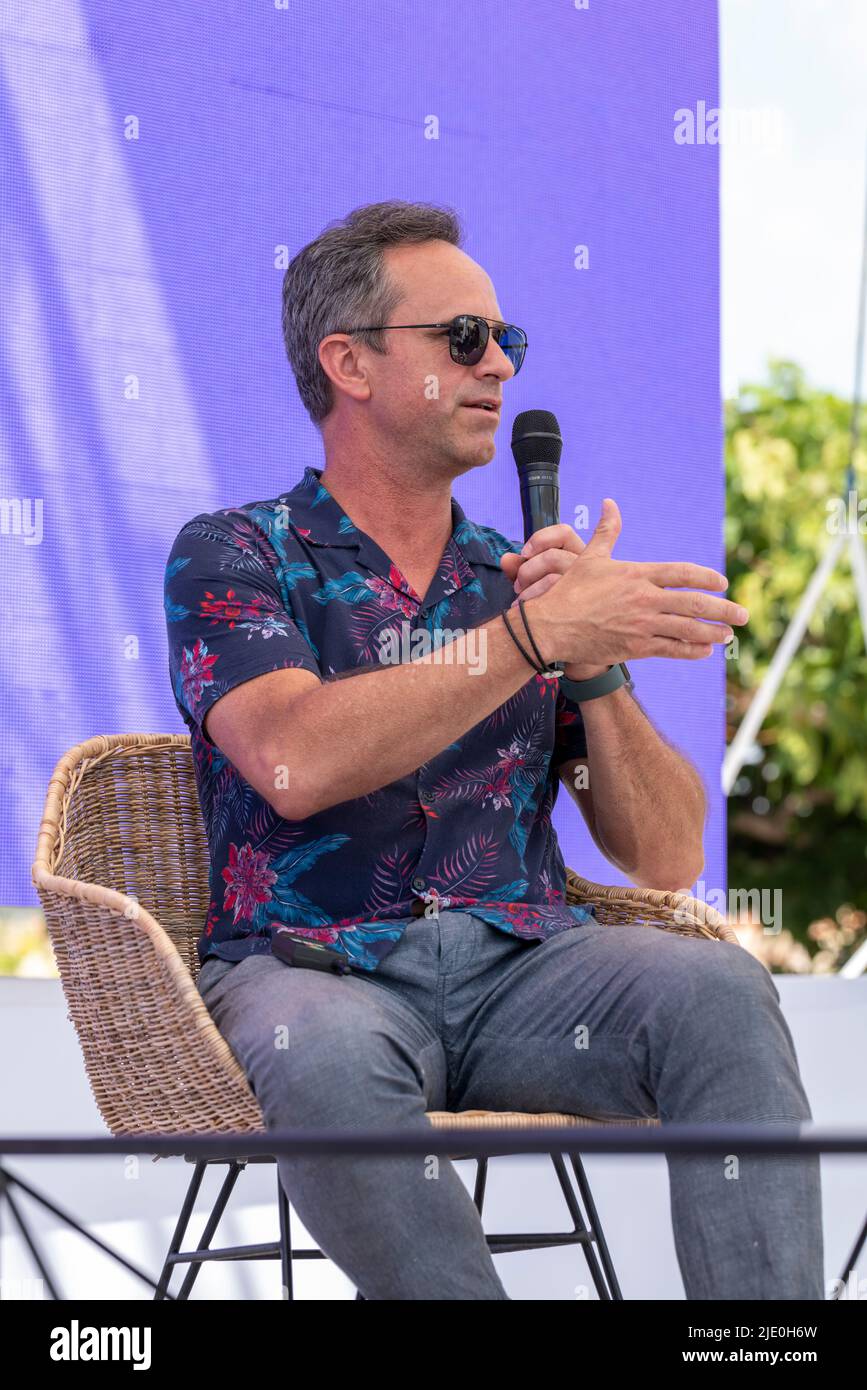 Cannes, France, 24 June 2022, Chris Garbutt (Chief Creative Officer, Co ...