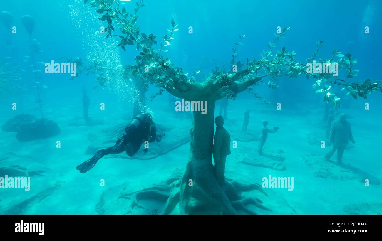 Mediterranean Sea, Cyprus. 24th June, 2022. Museum of Underwater ...