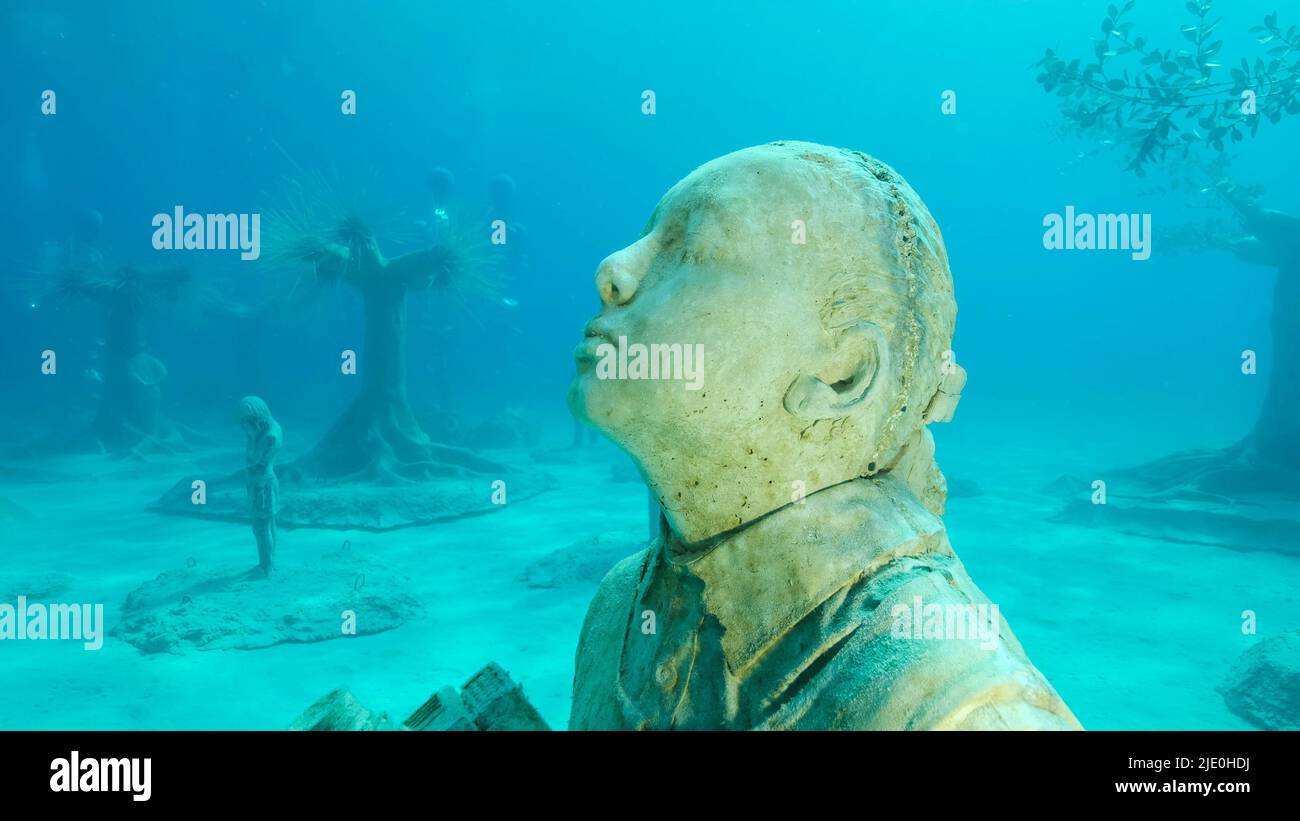 Mediterranean Sea, Cyprus. 24th June, 2022. Museum of Underwater ...