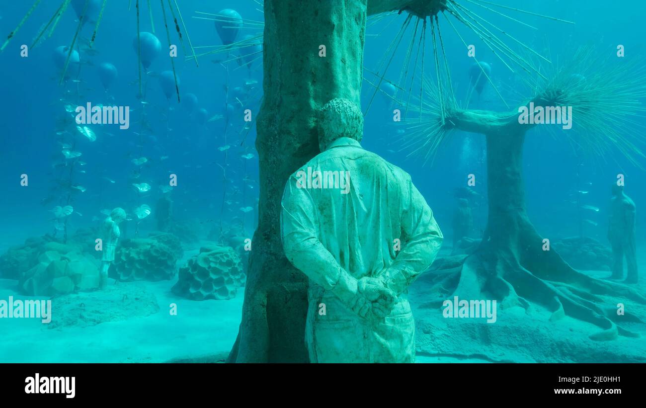 Mediterranean Sea, Cyprus. 24th June, 2022. Museum of Underwater ...