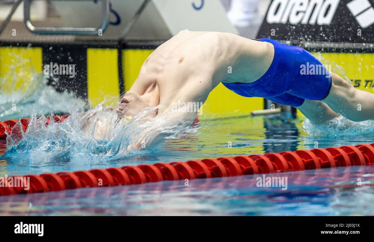 Berlin, Germany. 24th June, 2022. Swimming: German championship ...