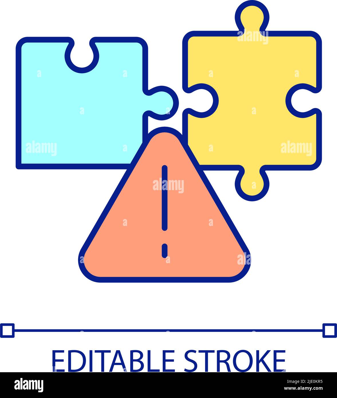 Disconnect RGB color icon Stock Vector Image & Art - Alamy