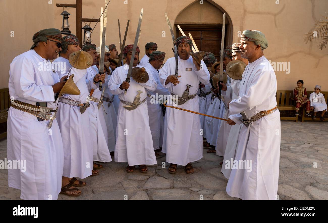 Group omani men in hi-res stock photography and images - Alamy