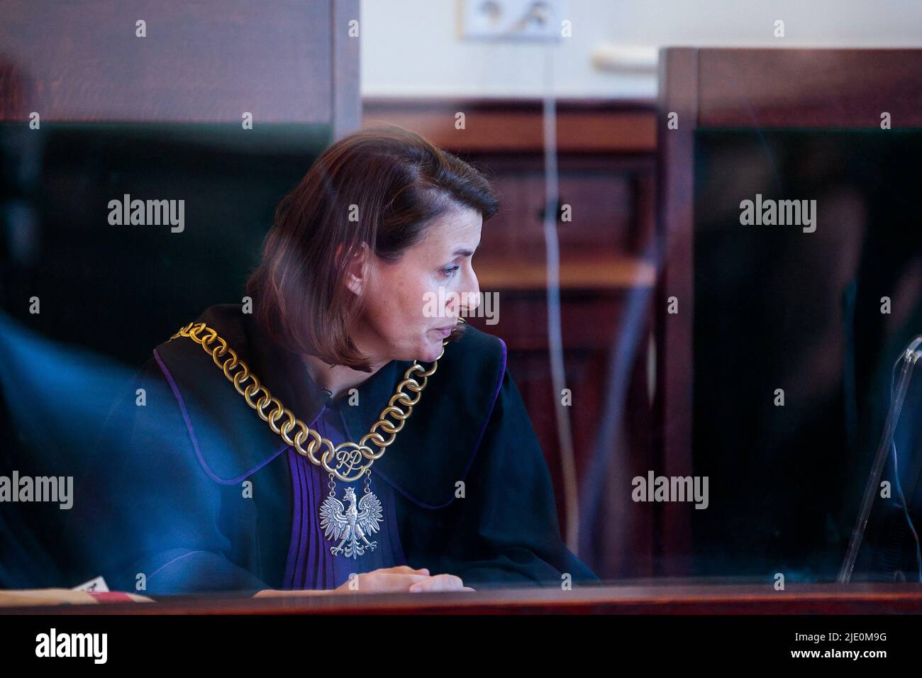 Wroclaw, Wroclaw, Poland. 24th June, 2022. The trial of WladysÅ‚aw ...