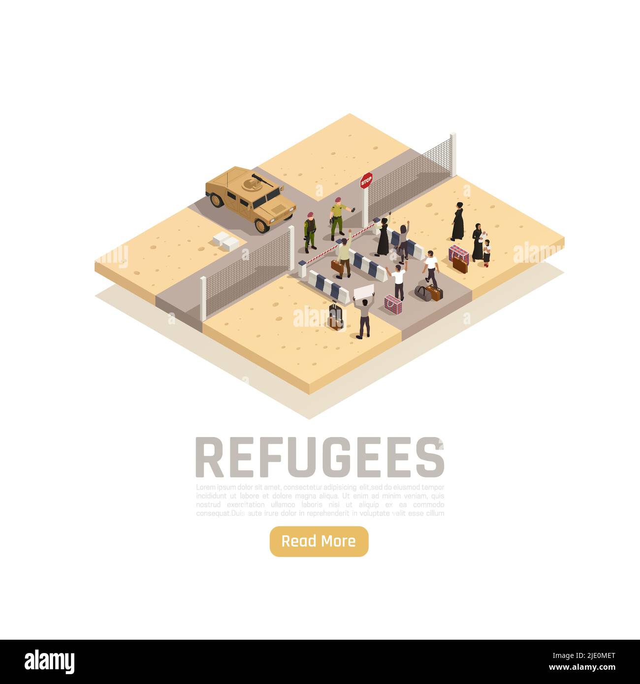 Asylum seeker shelter Stock Vector Images - Alamy